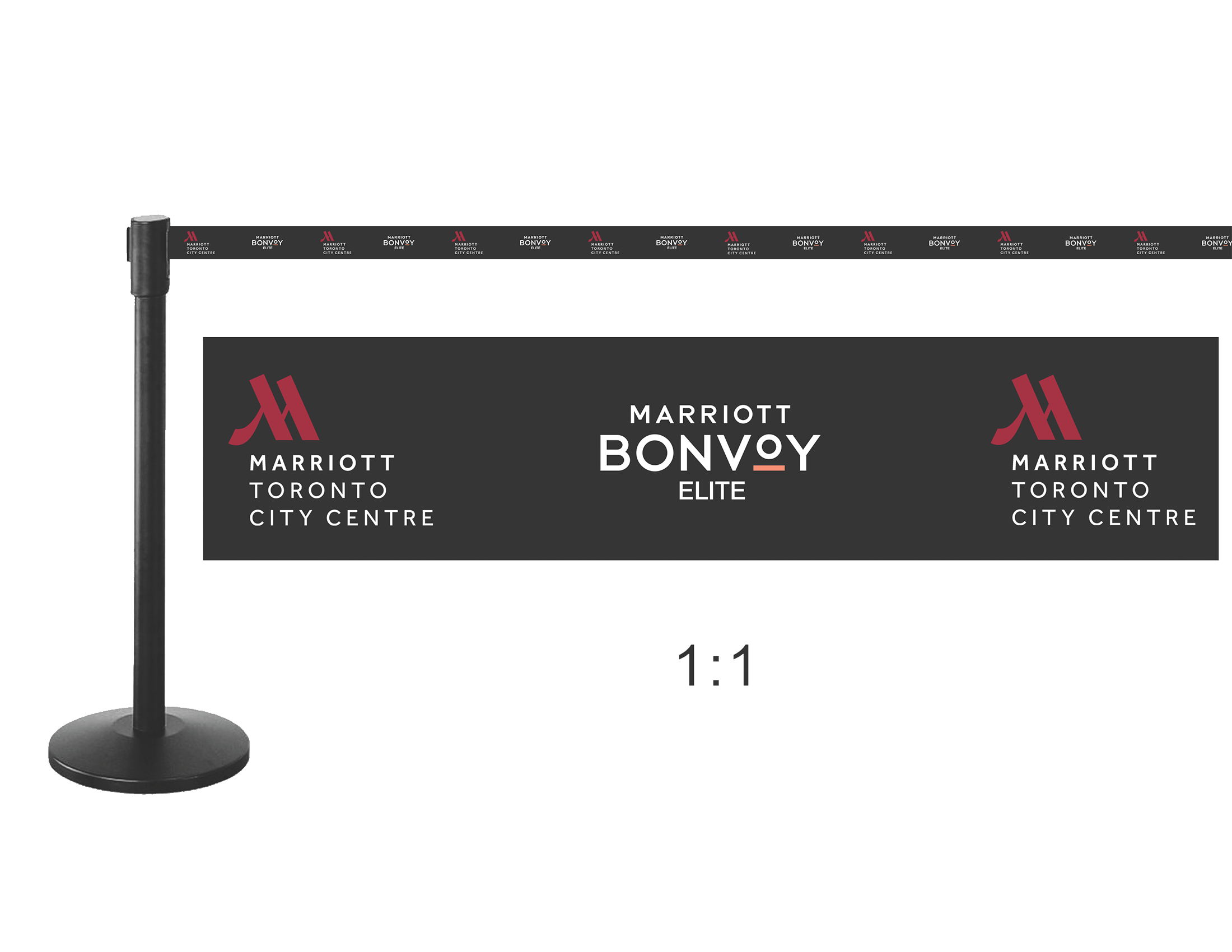 Custom Printing - Stanchions Canada